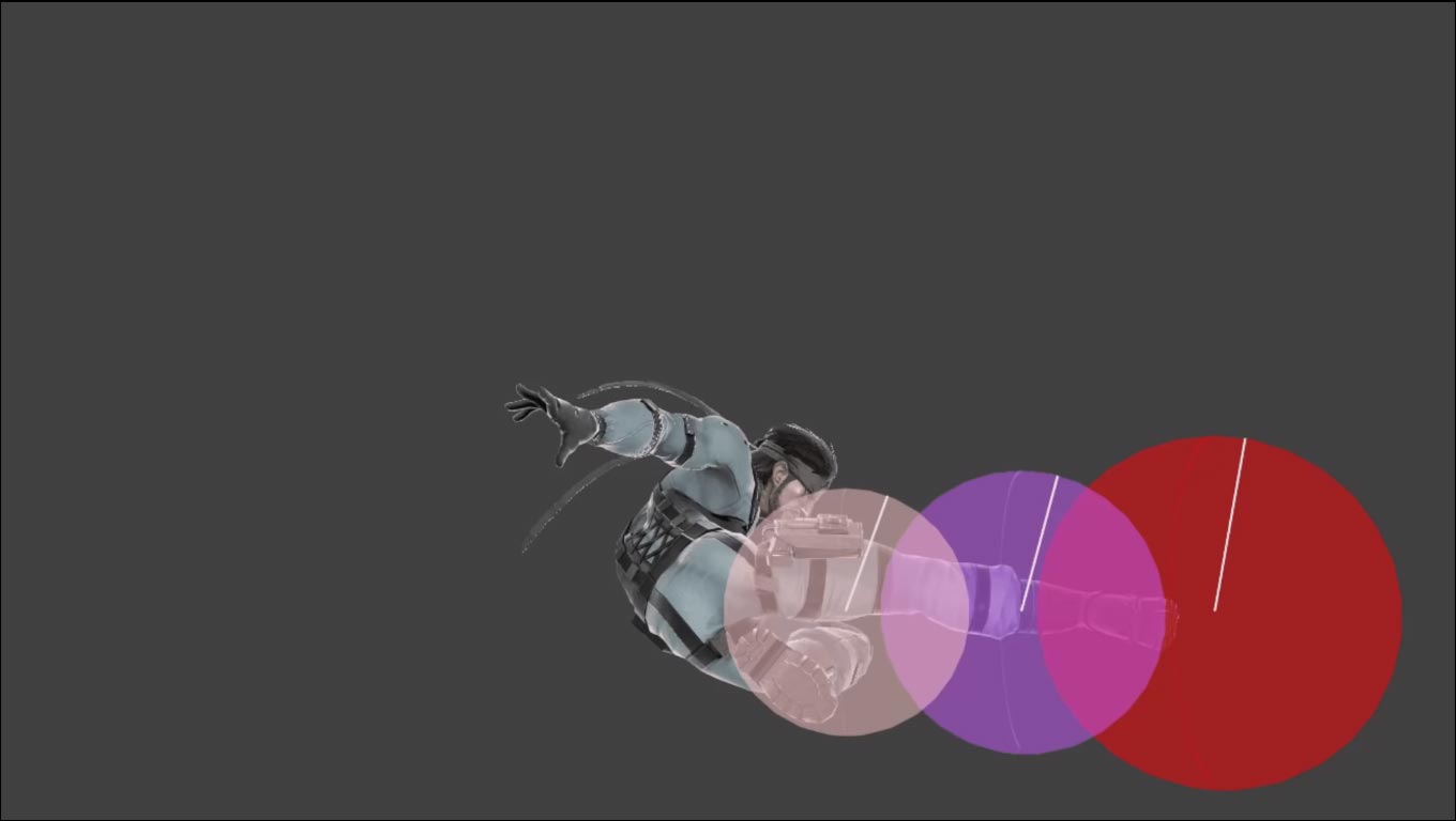 Snake's hitboxes in Smash Ultimate 3 out of 9 image gallery
