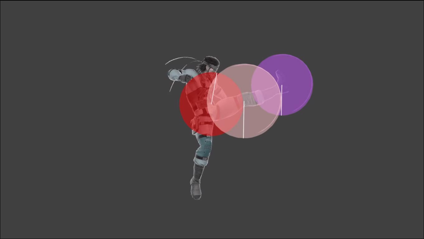 Snake's hitboxes in Smash Ultimate 7 out of 9 image gallery