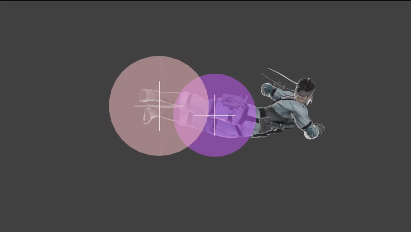 Snake's hitboxes in Smash Ultimate 8 out of 9 image gallery