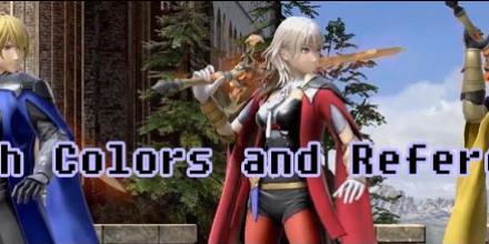 Here are all of Byleth’s colors and their references in Super Smash ...