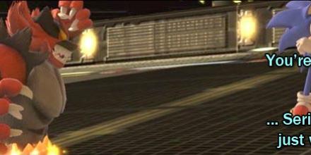 Sonic while walking is faster than Incineroar running in Super Smash ...