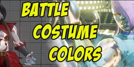 Here are Seth's Battle costume colors in Street Fighter 5: Champion Edition
