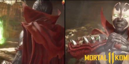 In-game footage of Jacqui's Hellspawn costume and her intro dialogue ...