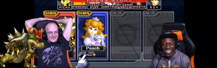 Salem tries to beat Mew2King's Bowser in Super Smash Bros. Melee