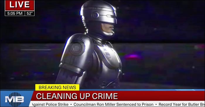 Mortal Kombat XI Aftermath Robocop Cleaning Up Crime | JCR Comic Arts