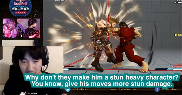 Daigo: Ryu... you know other characters would've stunned me if they ...