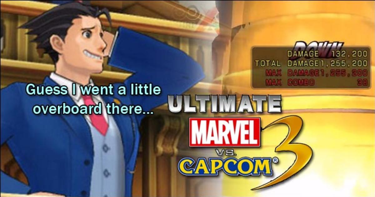 Phoenix Wright can perform a solo touch of death without Turnabout Mode ...