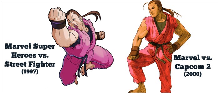 Street Fighter's Dan really hasn't changed his look much over the last ...