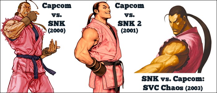 Street Fighter's Dan really hasn't changed his look much over the last ...