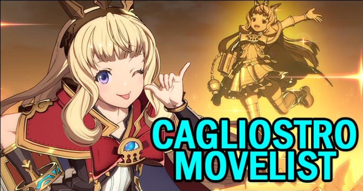 Prepare to be hoodwinked - Here's Cagliostro's translated movelist for ...
