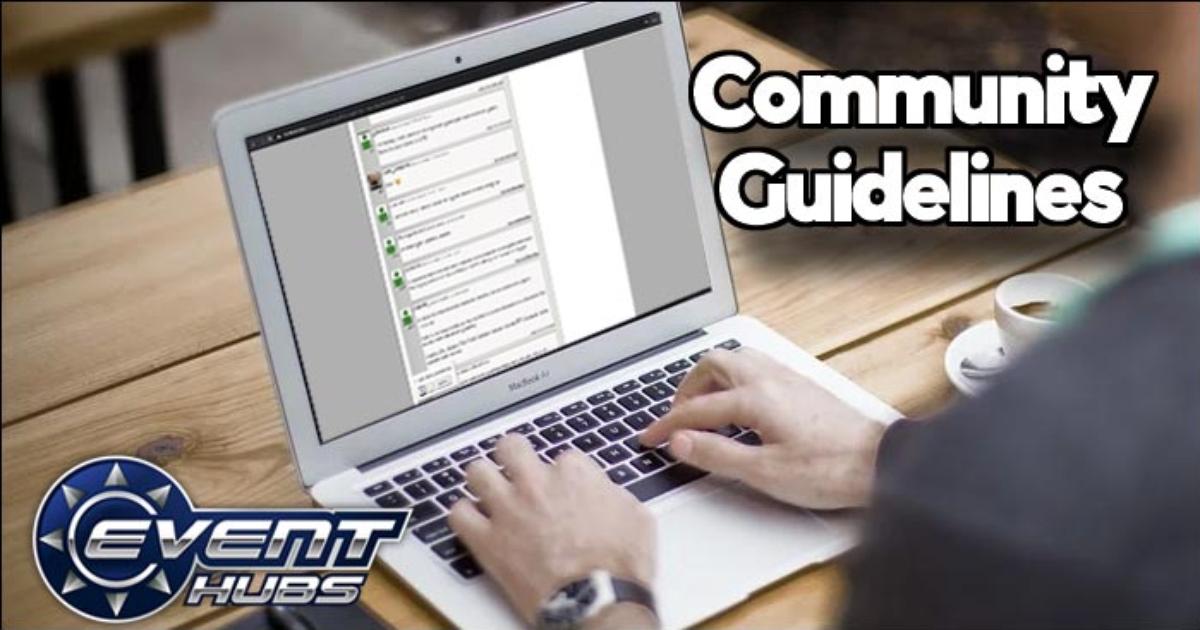 EventHubs community guidelines