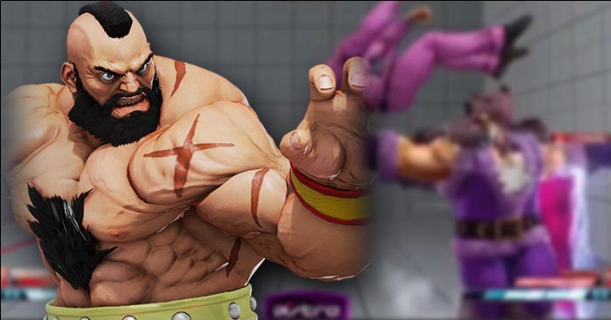 Zangief narrowly evades Aegis Reflector with Lariat and nets a razor's ...