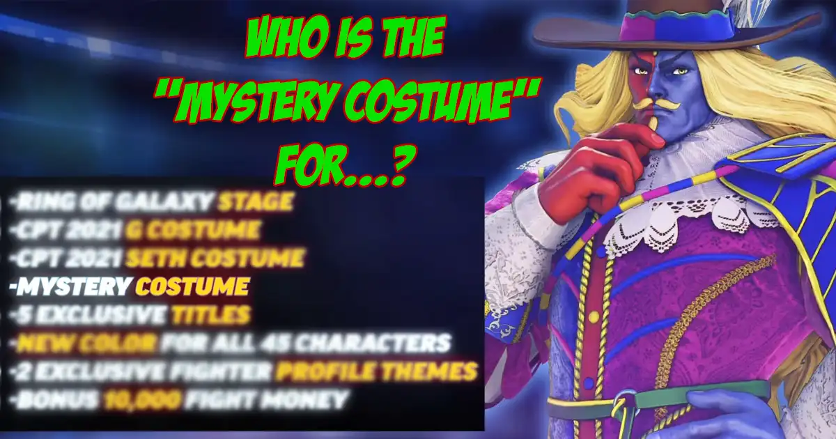 Street Fighter 5's upcoming 'mystery' Capcom Pro Tour costume might be ...