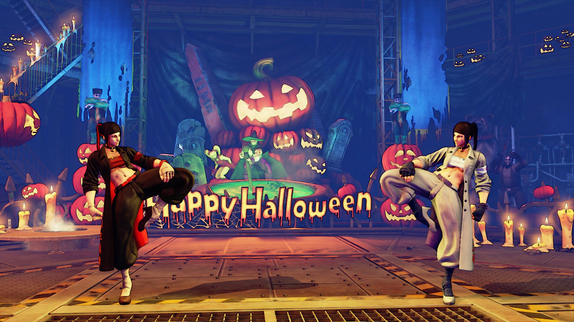 Street Fighter V Juri New Spider Out Fit For Season V | JCR Comic Arts