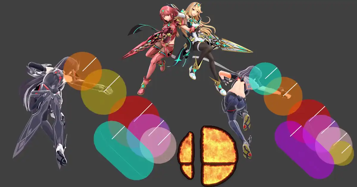 Pyra's hitboxes tend to be bigger than Mythra's but both characters ...
