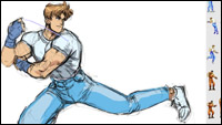 D.Sloogs knows how to draw an attractive fighting game character