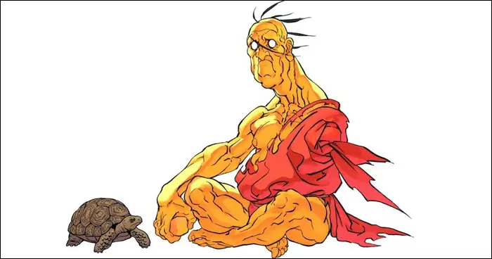 Oro seems to be taking extra pages out of Master Roshi's book for his ...