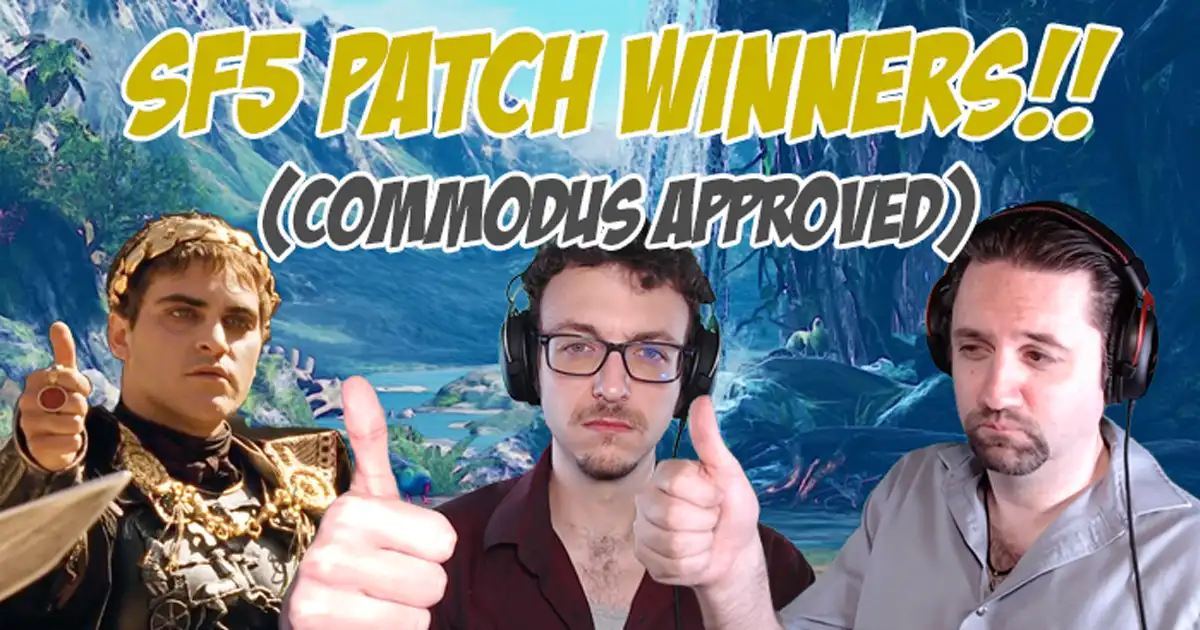 Who are the biggest winners of Street Fighter 5's latest patch?