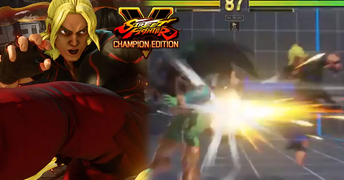 Takamura demonstrates the danger of Ken's cross up Hurricane Kick on ...