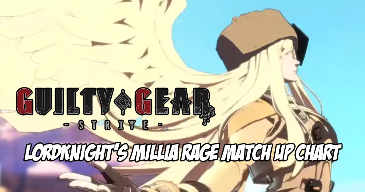 Millia's advantageous and bad match ups in Guilty Gear Strive discussed ...