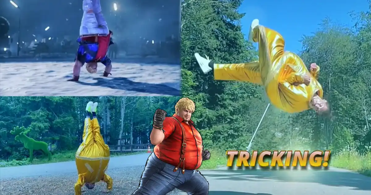 Choreograph of Tekken's Bob with fat suit is both hilarious and somehow ...