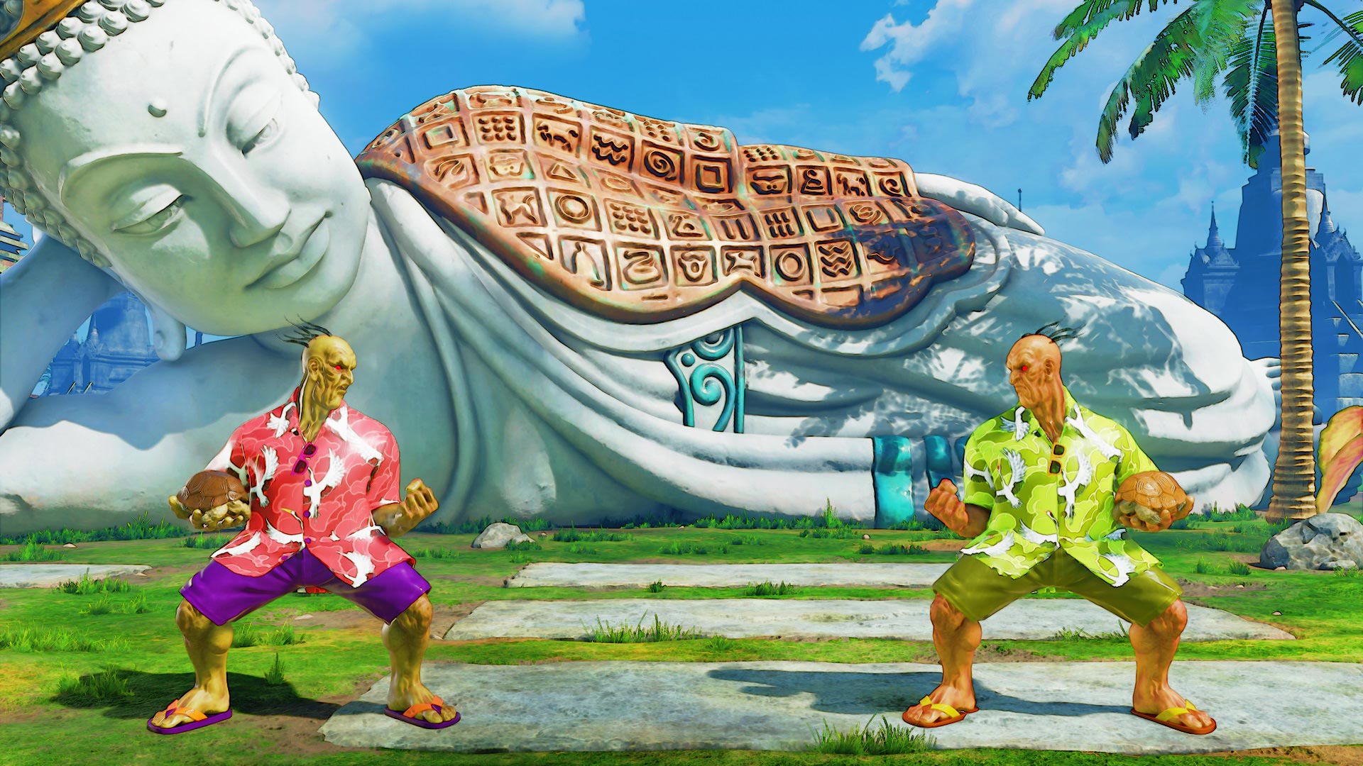 Oro default and Story Mode costume colors in Street Fighter 5 4 out of ...