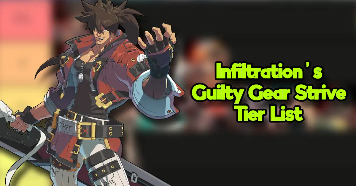 Infiltration releases Guilty Gear Strive tier list
