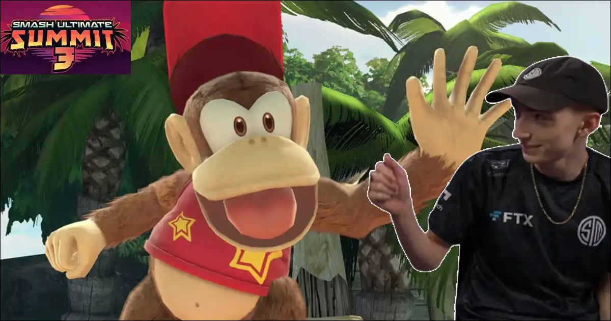 Tweek's Diddy Kong is looking quite unstoppable after his victory at Smash Ultimate Summit 3 ...