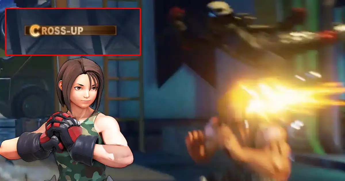 Ambiguous cross up for Akira doesn't even look like a cross up in setup ...