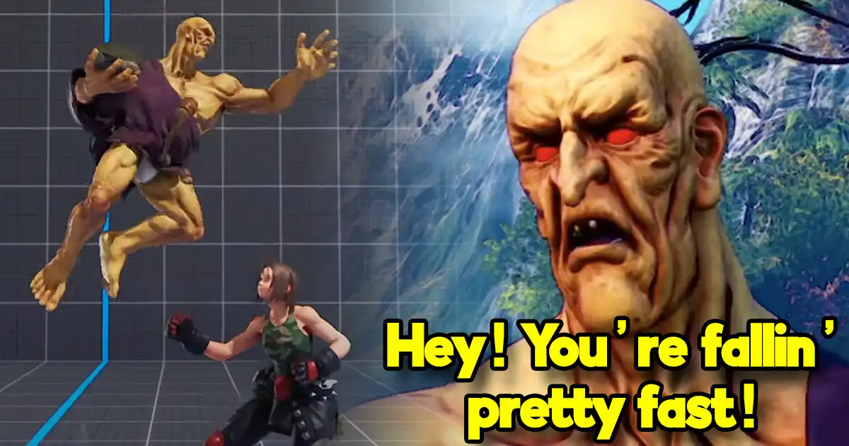 Oro's strange fast fall glitch in Street Fighter 5 creates really scary ...