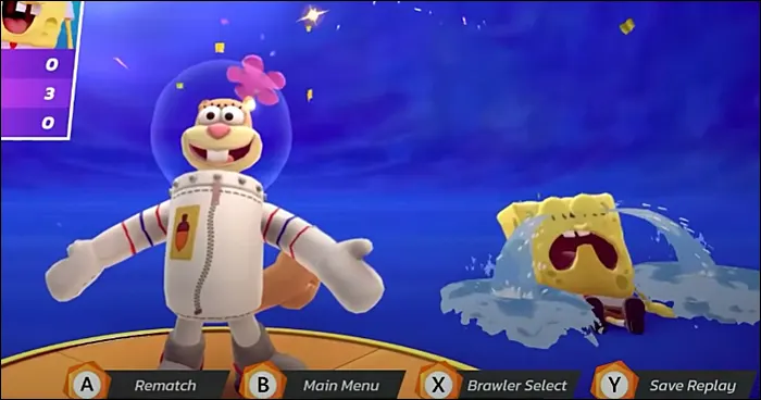 Sandy Cheeks' offense is absolutely nutty in her gameplay showcase for ...