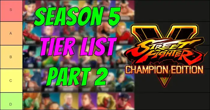 Who are the lower mid tiers of Street Fighter 5 right now? EventHubs ...