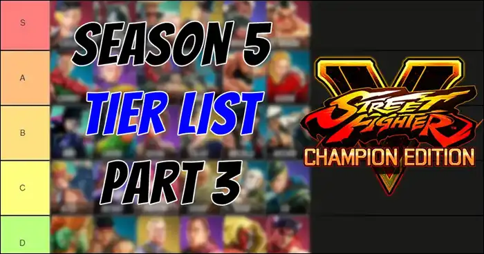 Who are the upper mid tiers of Street Fighter 5 right now? EventHubs ...