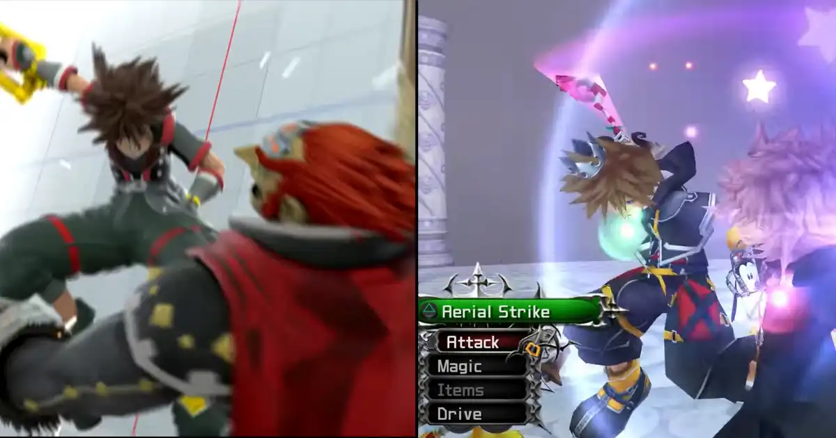 Animator remixes Sora's Kingdom Hearts 2 action commands against ...