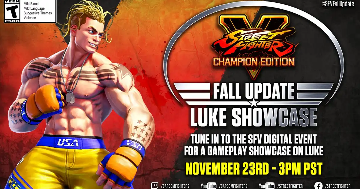 Luke showcase scheduled for November 23 at 3 p.m. PST during Fall ...