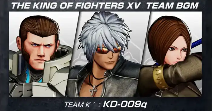 Rock out with the newly released Team K' theme for King of Fighters 15