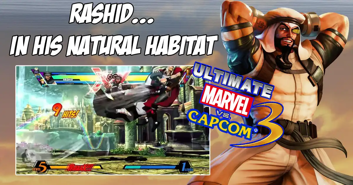 Rashid belonged in Marvel vs. Capcom the whole time and this UMvC3 mod ...