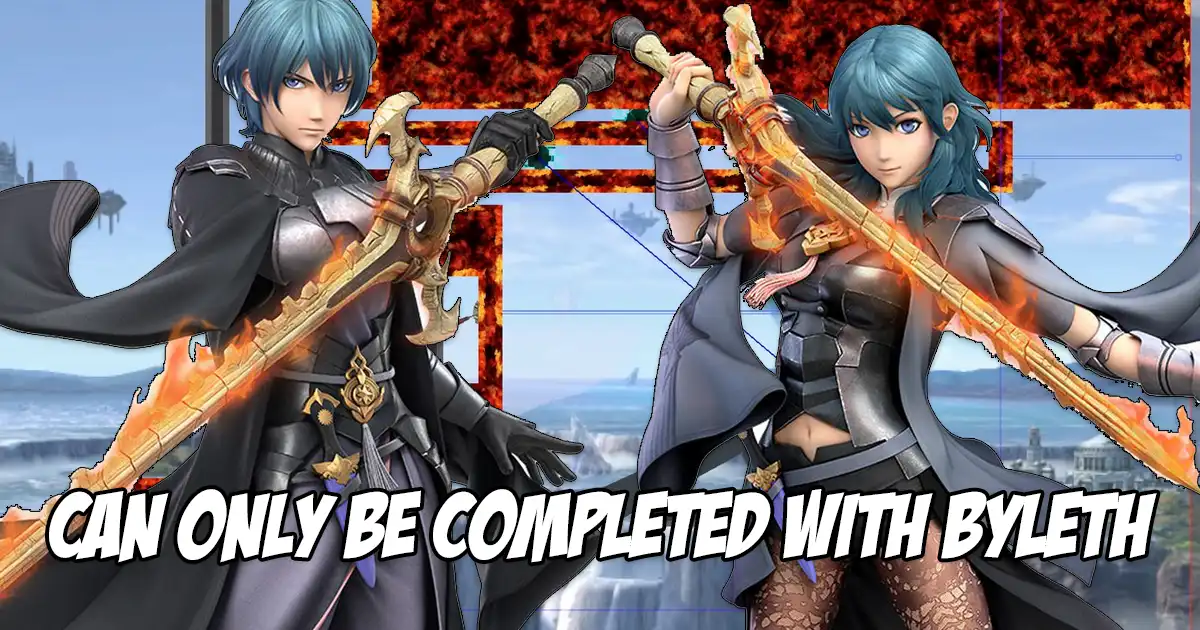 Only Byleth can complete this custom stage obstacle course in Super ...