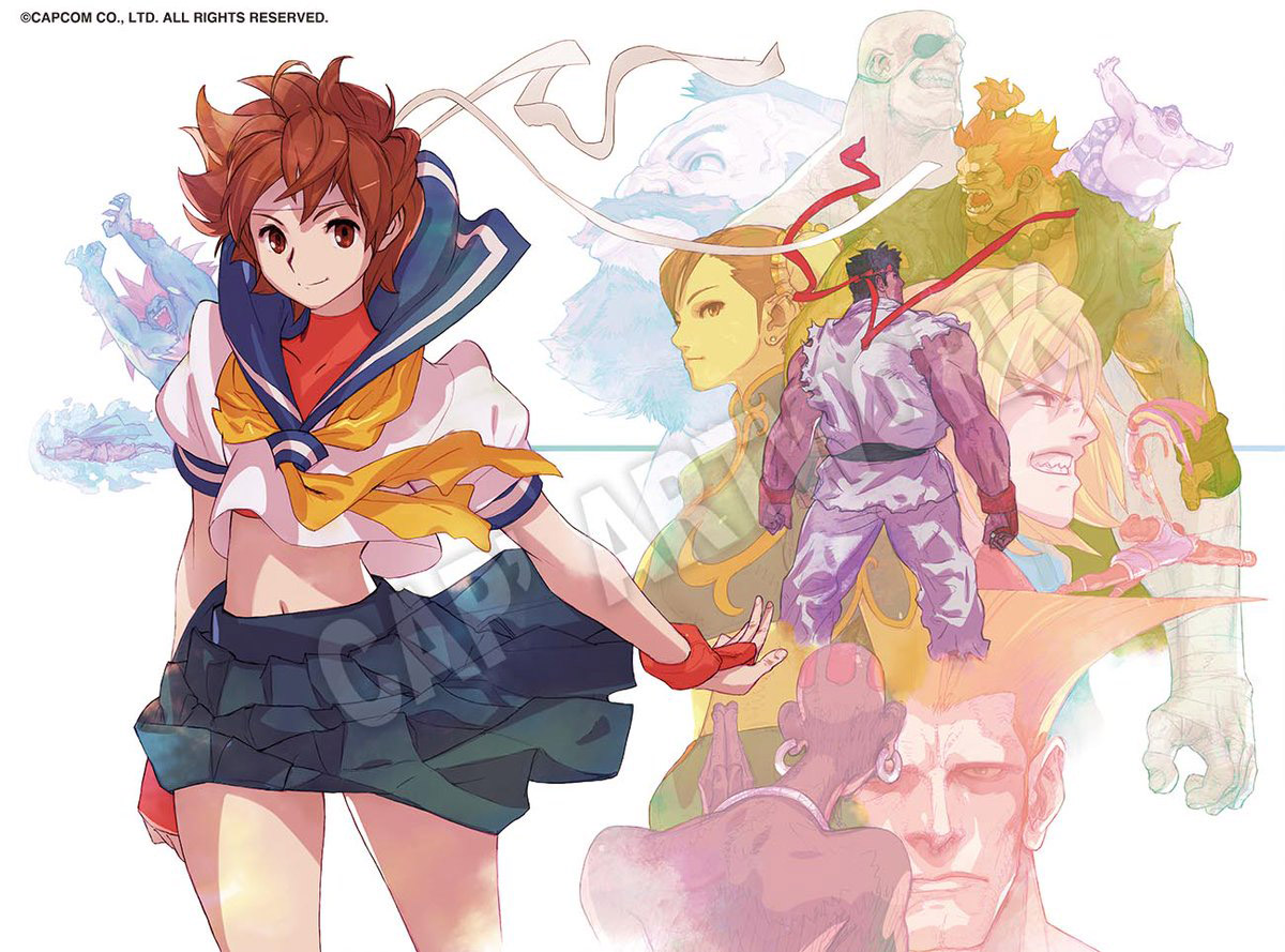 Classic Capcom Art Gallery 01 9 out of 12 image gallery