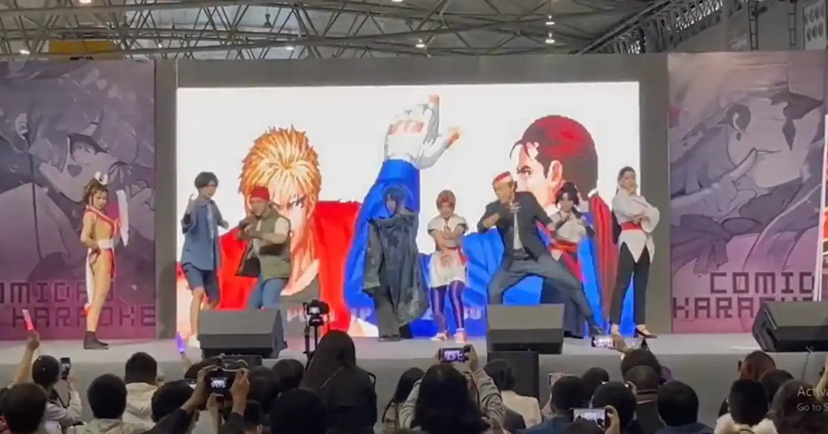 King of Fighters cosplayers reenacted epic matches during King of ...