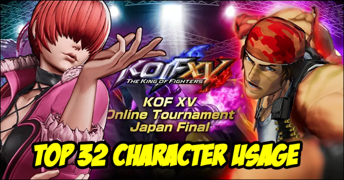 Ralf showed up on 50% of the teams at King of Fighters 15's Japan event ...