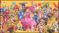 The ladies of Super Smash Bros. all come together in this gorgeous ...