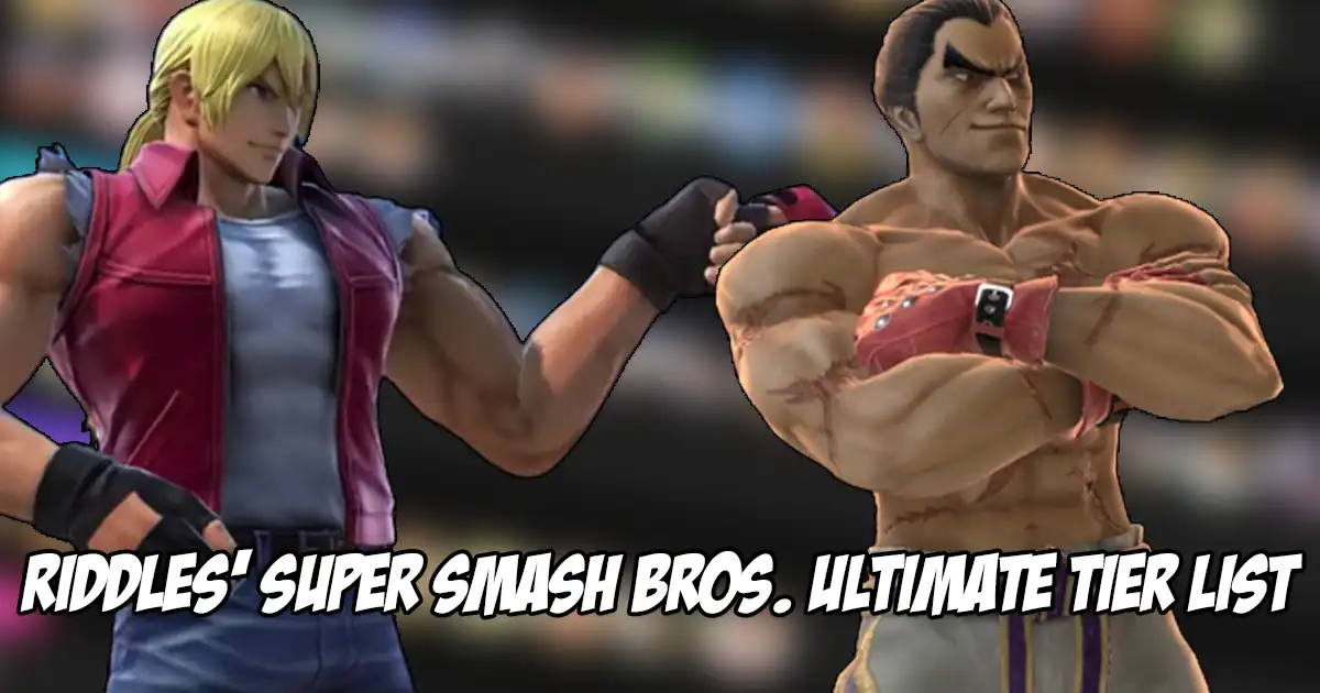 Riddles releases new tier list for Super Smash Bros. Ultimate