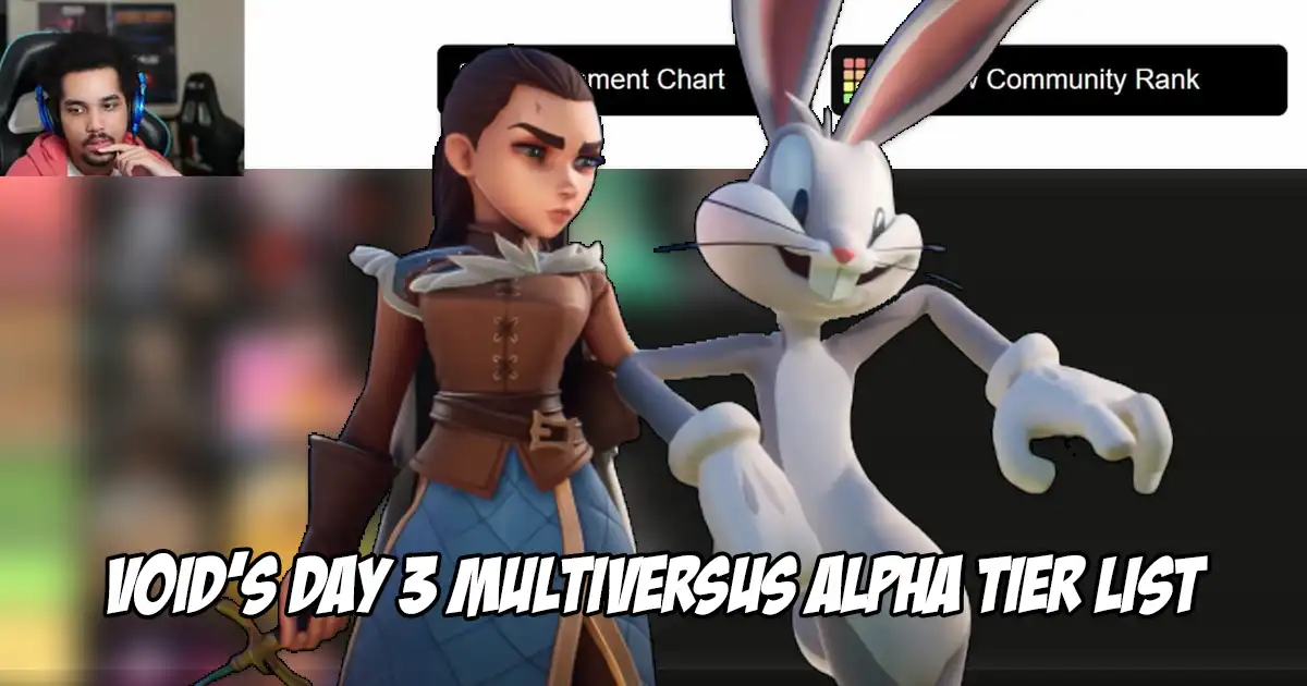 VoiD releases new MultiVersus alpha tier list focused on the 2v2 mode