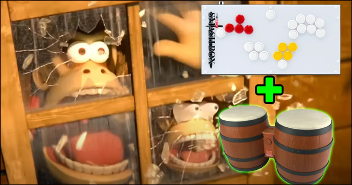 How many buttons can you fit on a Donkey Konga Smash Box controller ...