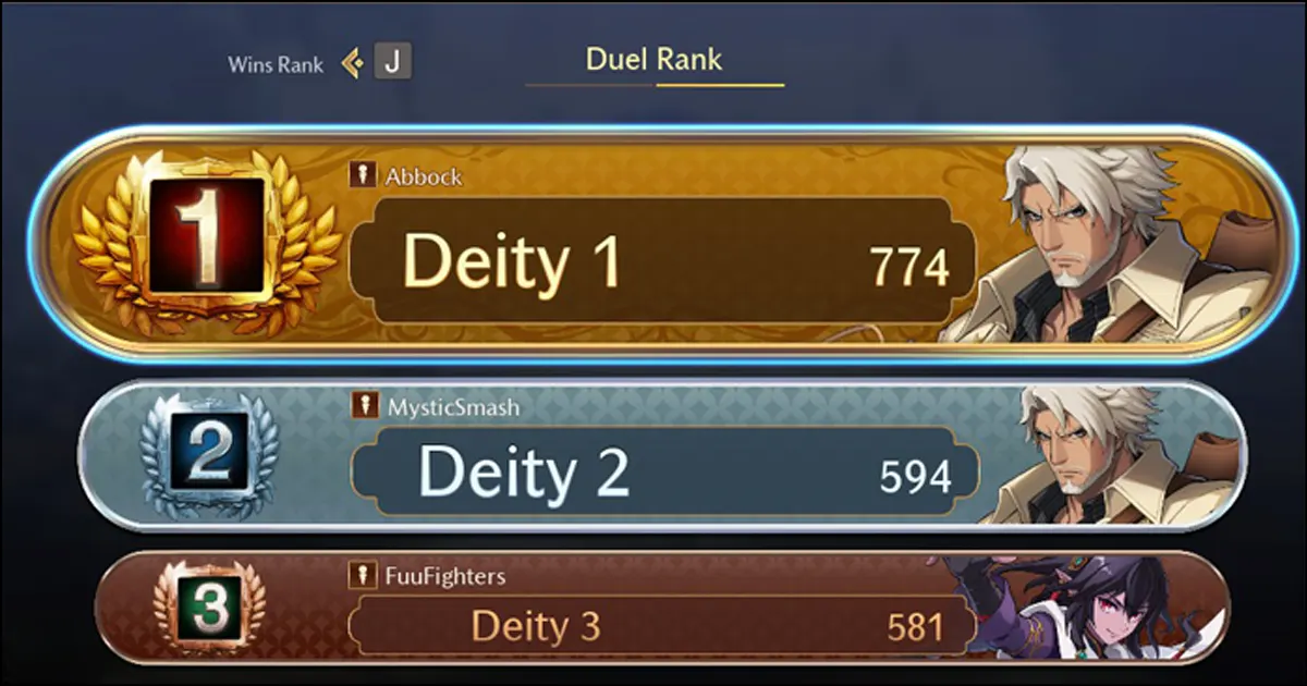 These are the most popular characters used by DNF Duel's top 100 ranked ...