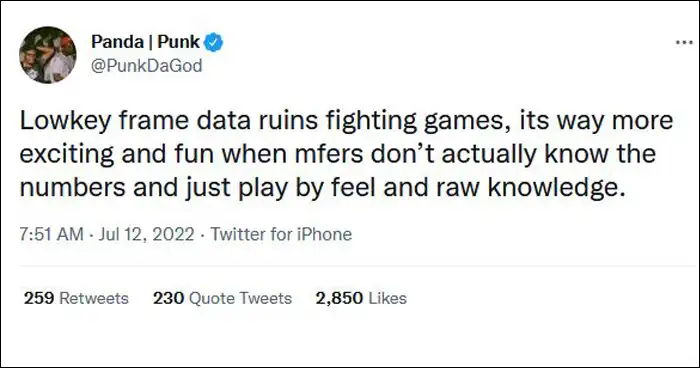 Top Street Fighter 5 player argues against having frame data in ...