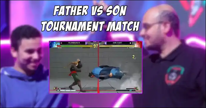 Father and son clash in Street Fighter 5 tournament, heartwarming ... Father and son clash in Street Fighter 5 tournament, heartwarming ...