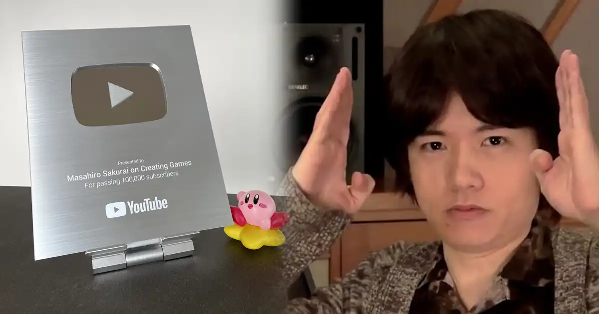 It hasn't even been a month since Masahiro Sakurai started uploading to ... It hasn't even been a month since Masahiro Sakurai started uploading to ...