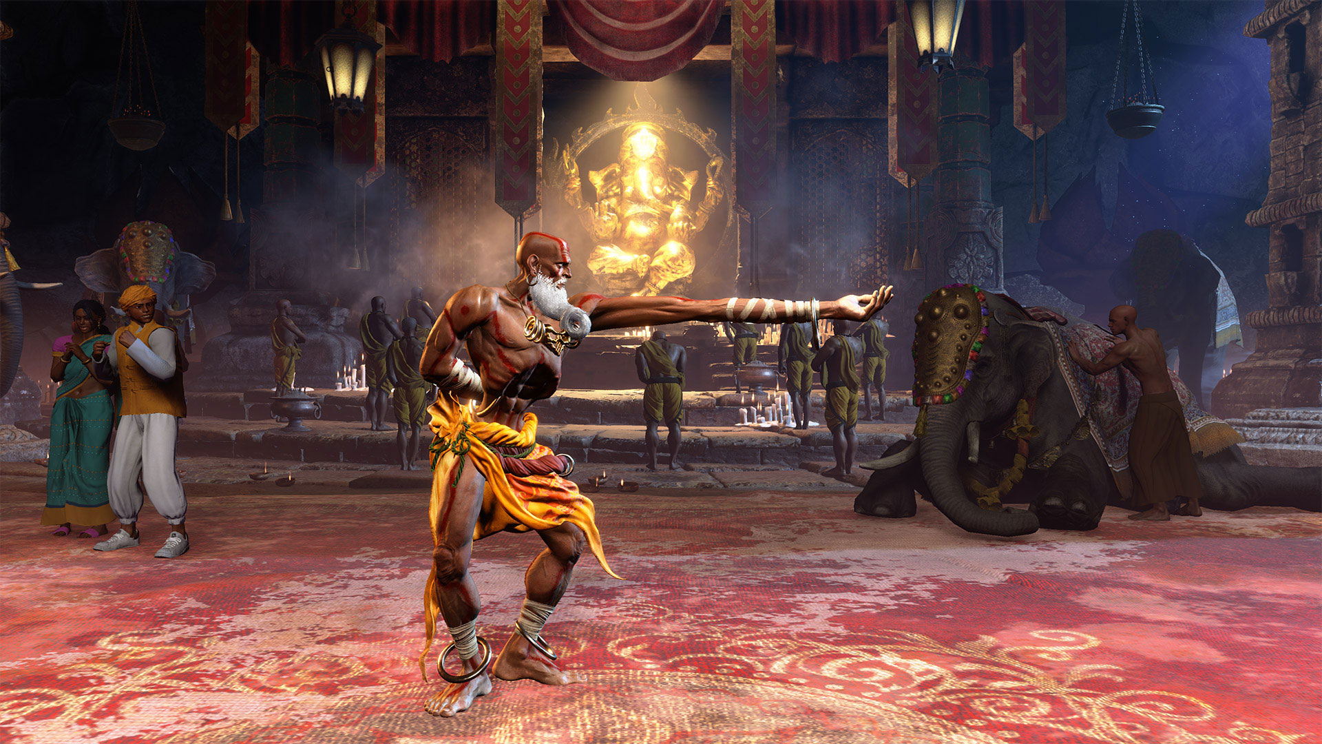 Ken, Dhalsim, Blanka, and E. Honda in Street Fighter 6 - hi-res ...